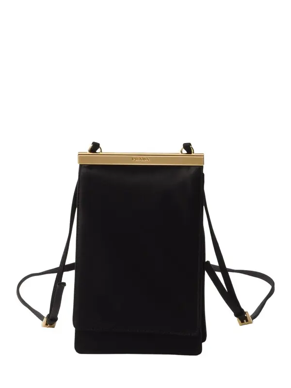 Prada Satin Mini-bag - Black