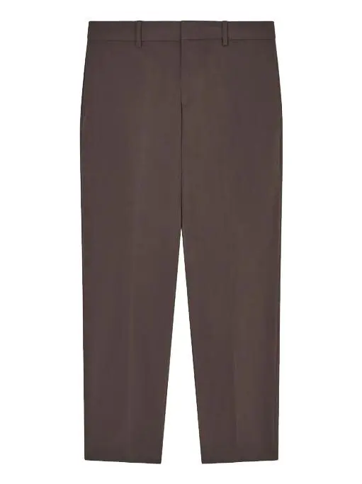Emporio Armani Nylon And Viscose Trousers - Natural