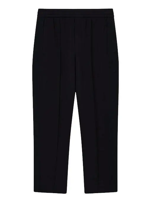 Emporio Armani Comfort Double Jersey Trousers - Black