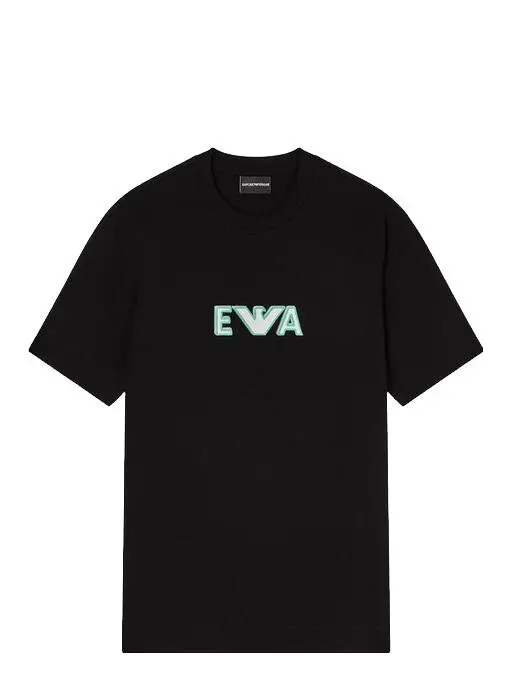 Emporio Armani Regular Fit T-shirts - Black