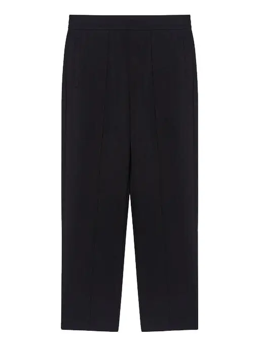 Emporio Armani Double Jersey Trousers - Black