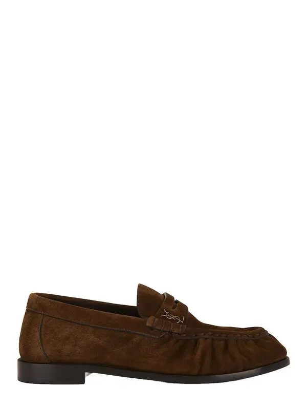 Saint Laurent Le Loafer Supple Mocassin - Dark Havana