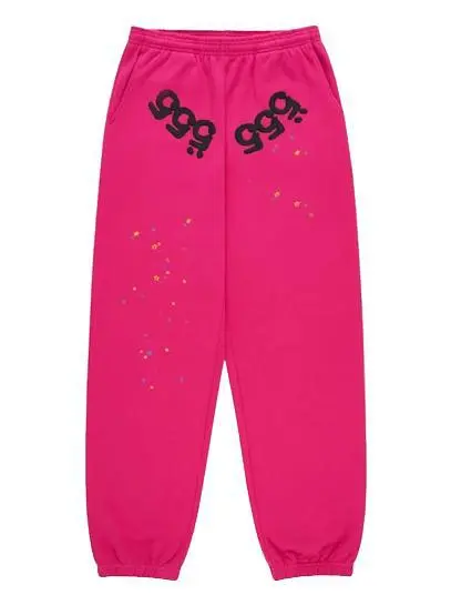 SP5DER Angel Number Sweatpant - Pink