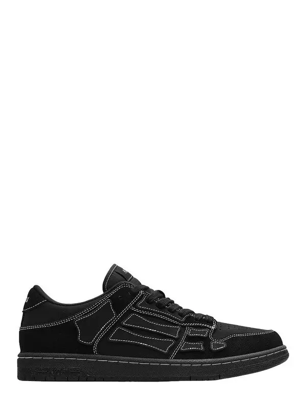 Amiri Skel Top Low Sneakers - Black