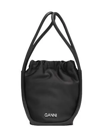 GANNI Knot Mini Bag - Black
