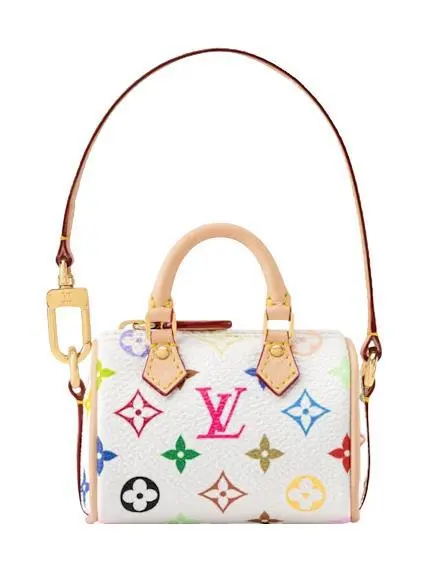 LOUIS VUITTON X Takashi Murakami Micro Speedy Bag Charm - Multicolor