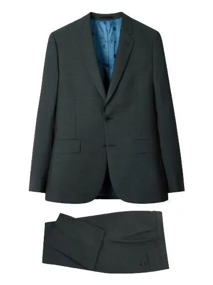 Paul Smith The Soho Tailored-fit Dark Wool Suit - Green