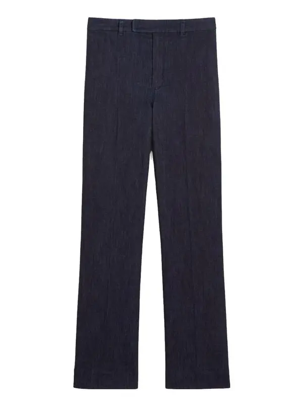 Max Mara Stretch Denim Trousers - Midnightblue