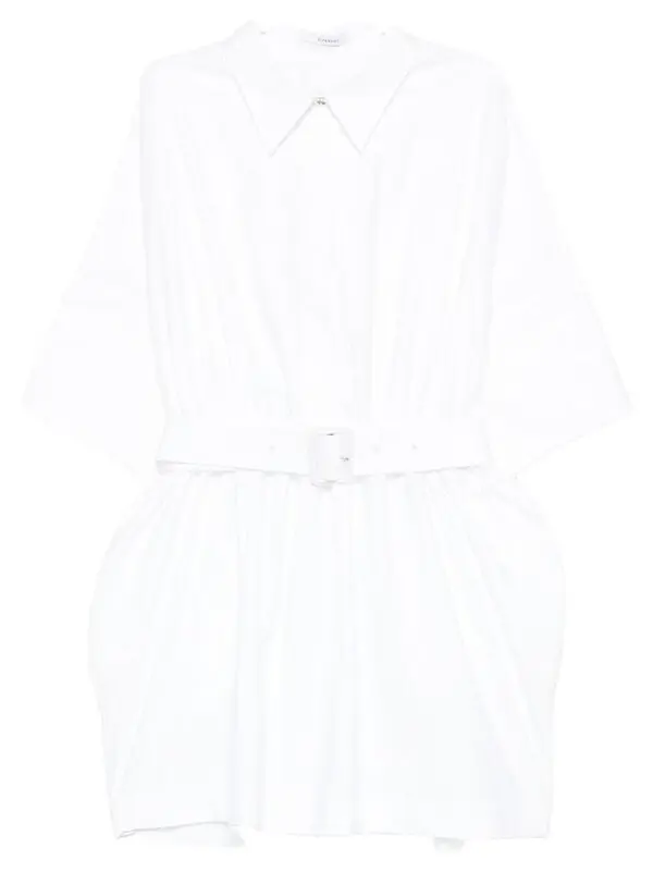 Givenchy Cotton Short Shirtdress - White