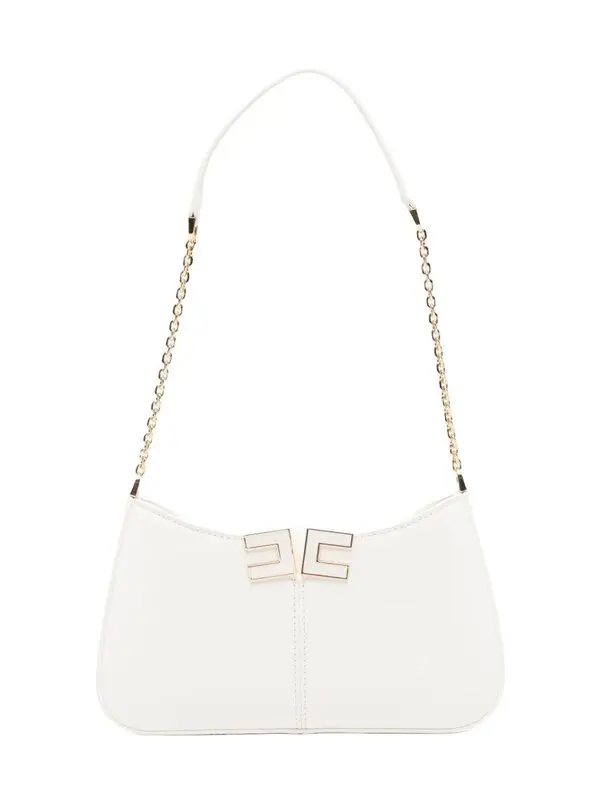 Elisabetta Franchi Shoulder Bag - White