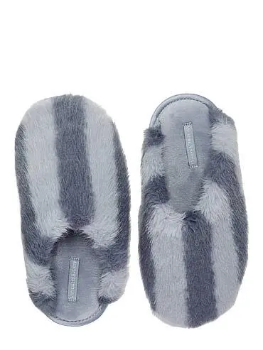 Victoria's Secret Luxe Plush Closed-toe Slippers - Print