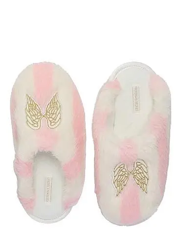 Victoria's Secret Luxe Plush Closed-toe Slippers - Print