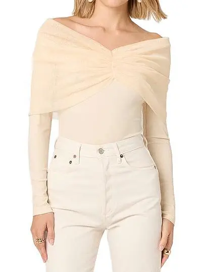 Victoria's Secret Astr The Label Julieta Top - White,ivory