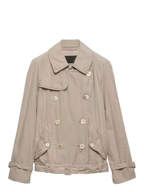 Prada Buttoned Jacket - Neutrals