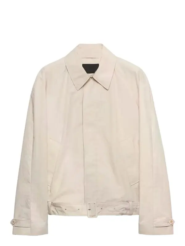 Prada Raglan-sleeve Jacket - Neutrals