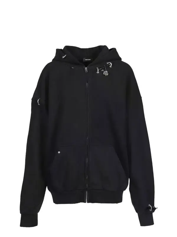 We11Done Zip-up Hoodie - Black