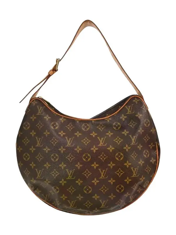 LOUIS VUITTON 2003 Gm Croissant Handbag - Brown