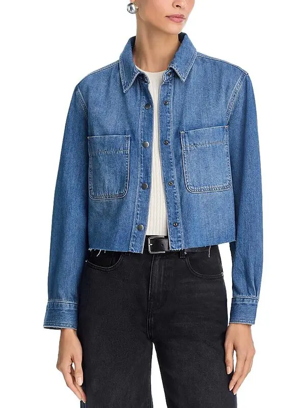 Aqua Denim Jacket - Indigo