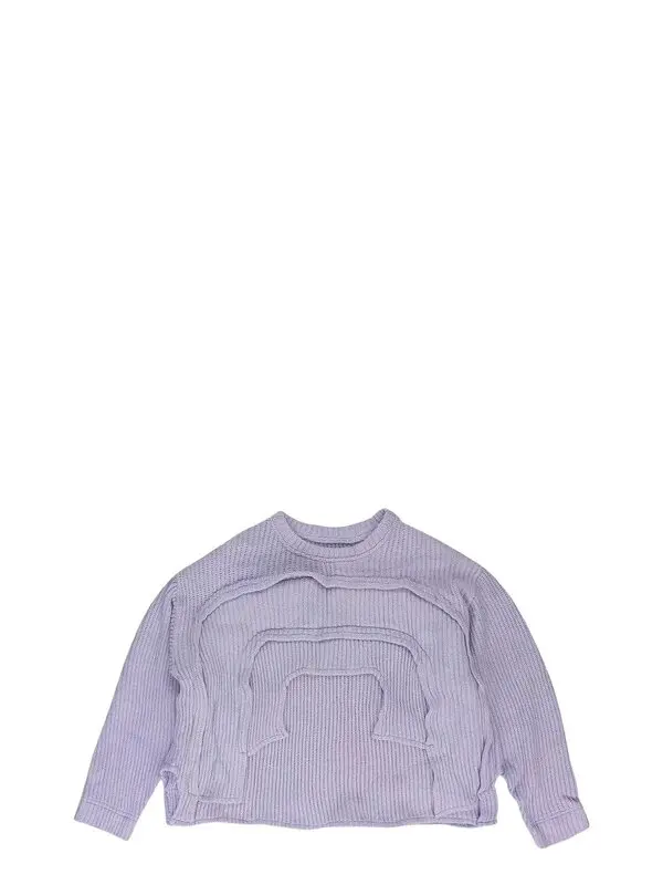 WHO DECIDES WAR BY EV BRAVADO Crew-neck Sweatshirt - Purple