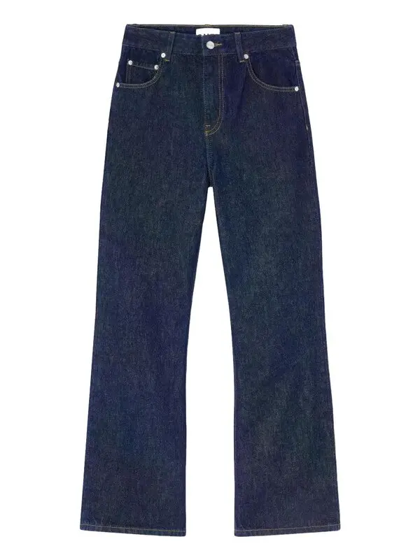 GANNI Bootcut Jeans - Blue