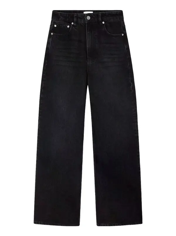 GANNI Five-pocket Jeans - Black