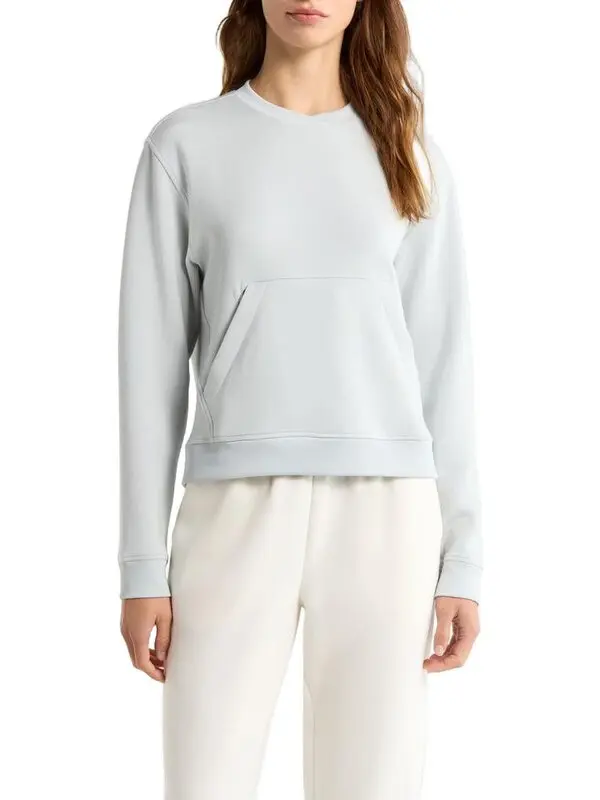 SWANNIES Margaret Performance Sweatshirt - Glacier