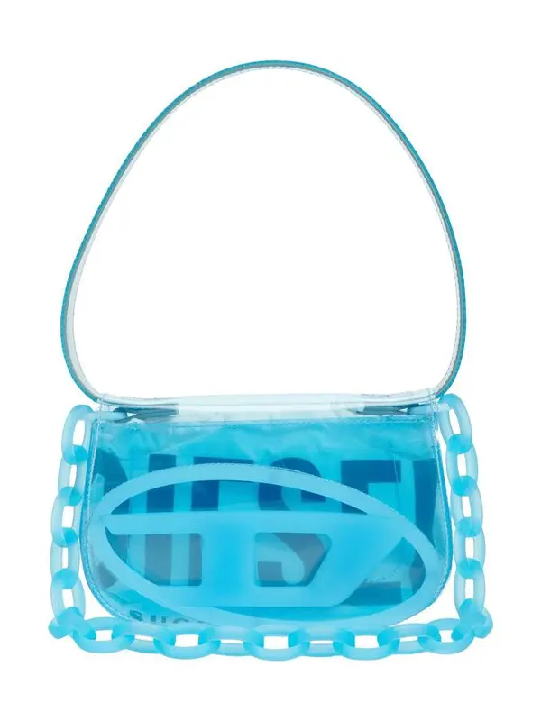 DIESEL® 1dr Logo Shoulder Bag - Blue