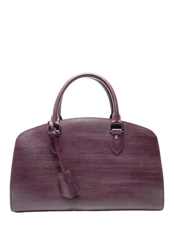 LOUIS VUITTON 2009 Epi Calf Leather Handbag - Purple