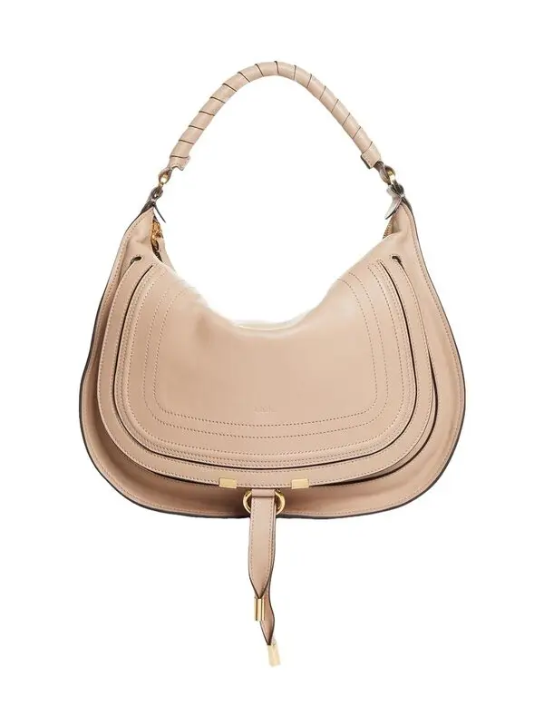 Chloé Medium Marcie Shoulder Bag - Woodsmoke