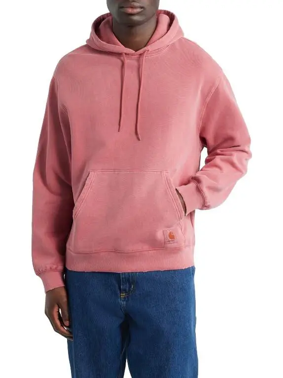 Carhartt Work In Progress Torion Cotton Hoodie - Marsala (grind Wash)