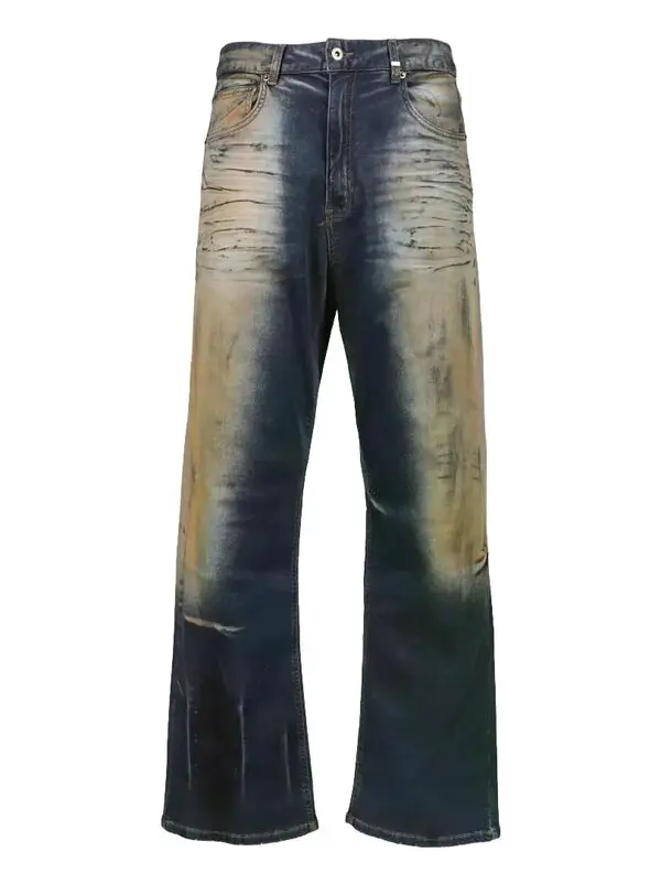 We11Done Distressed-effect Jeans - Blue