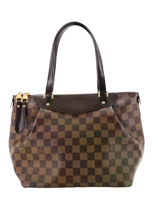 LOUIS VUITTON Westminster Handbag Damier Pm Satchel - Brown