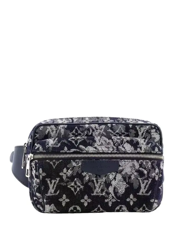 LOUIS VUITTON Outdoor Bumbag Monogram Tapestry Canvas - Blue