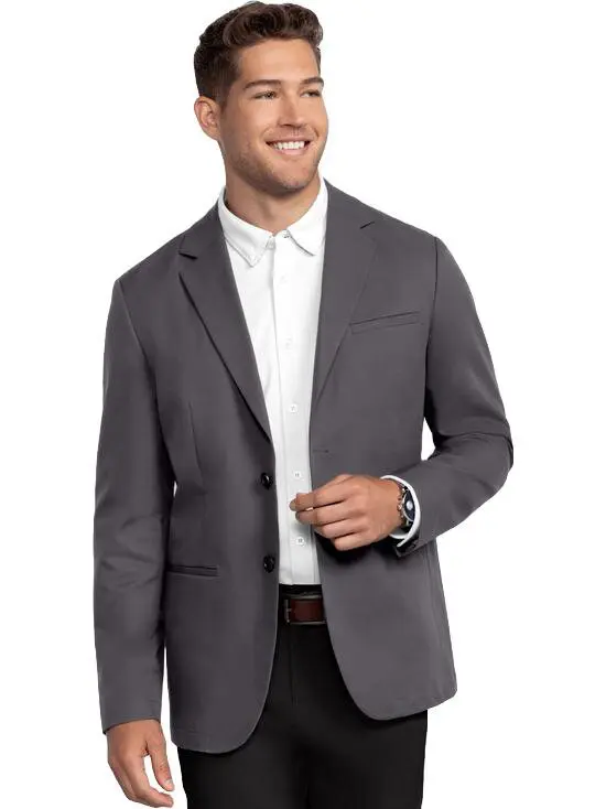 JACK ARCHER Jetsetter Blazer - Charcoal Gray