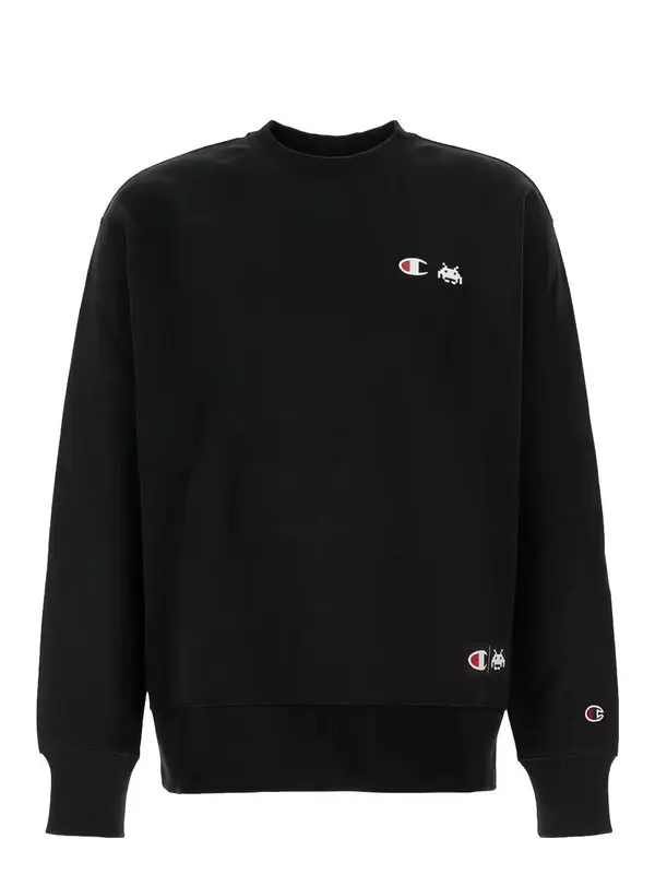 Champion X Space Invaders Crew-neck Sweater - Black