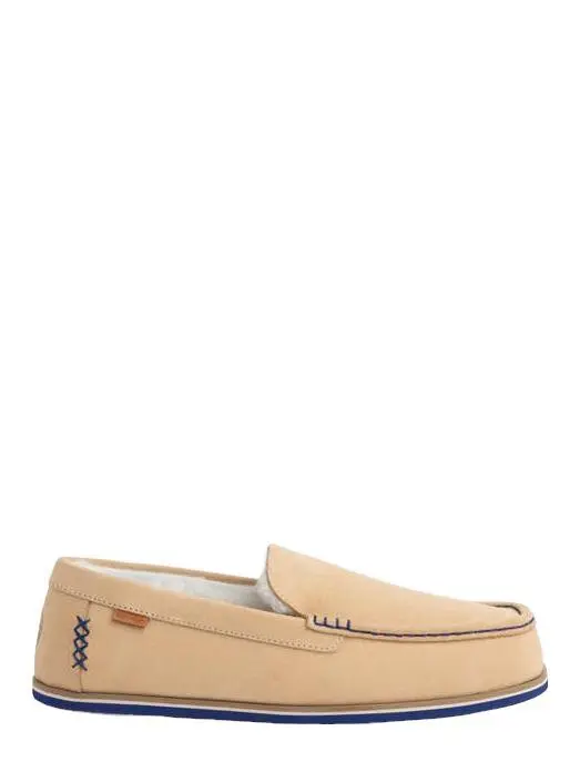 HARI MARI Sonoro Genuine Shearling Lined Slipper - Light Tan