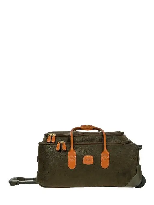 Bric'S Life 21" Carry-on Rolling Duffle - Olive