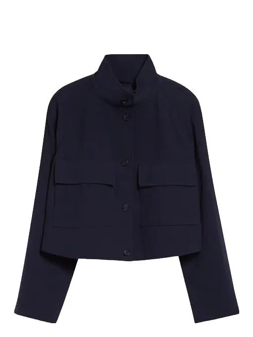 BOSS Jotana Wrinkle-resistant Crepe Jacket - Sky Captain