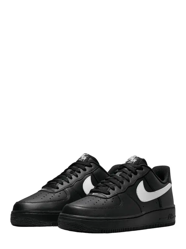 Nike Air Force 1 '07 Basketball Sneakers - Black/black/white