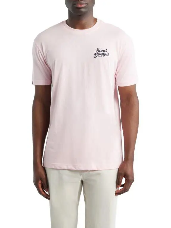 SWANNIES Sand Bagger Graphic T-shirt - Pink