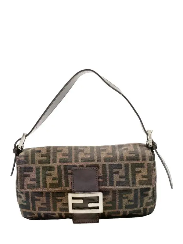 Fendi 1990s-2000s Mamma Baguette - Brown