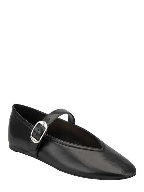 Marc Fisher Godea Mary Jane Flat - Black