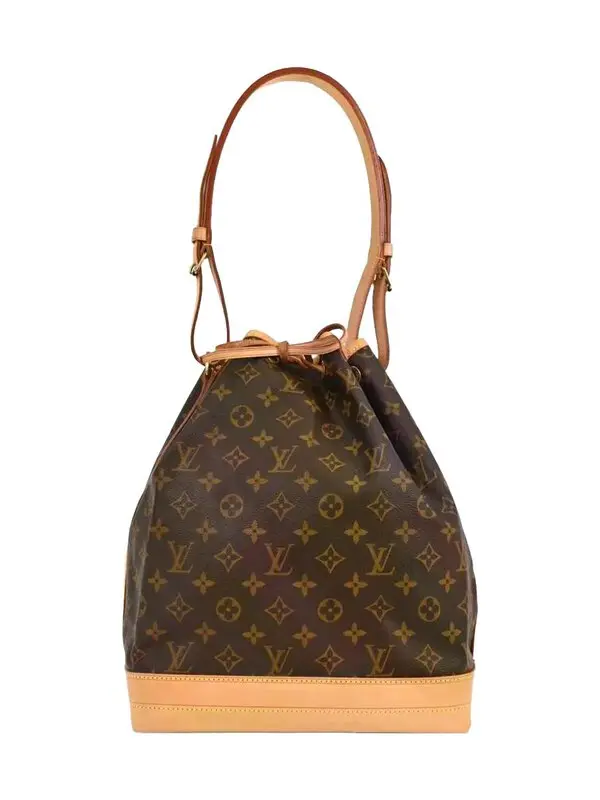 LOUIS VUITTON 2000 Noe Monogram Shoulder Bag - Brown