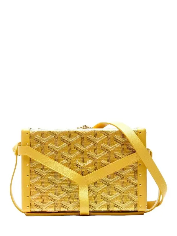Goyard 2000-2020s Trunk Shoulder Bag - Yellow