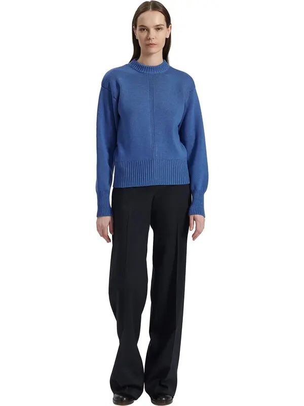 Veronica De Piante Valentina Merino Wool Sweater - Blue