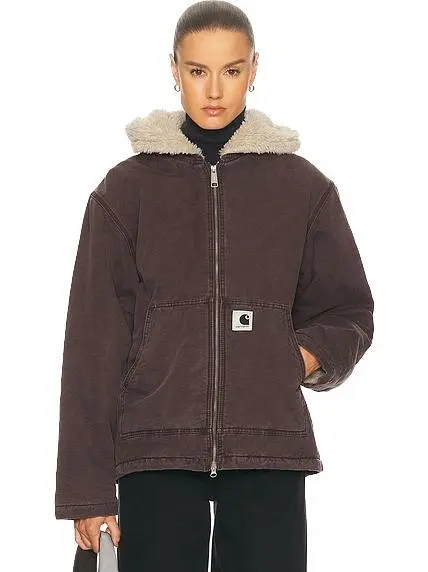 Carhartt Work In Progress Hooded Mitch Jacket - Palisander