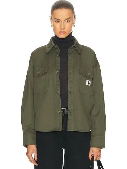 Carhartt Work In Progress Kelly Shirt Jacket - Leaf