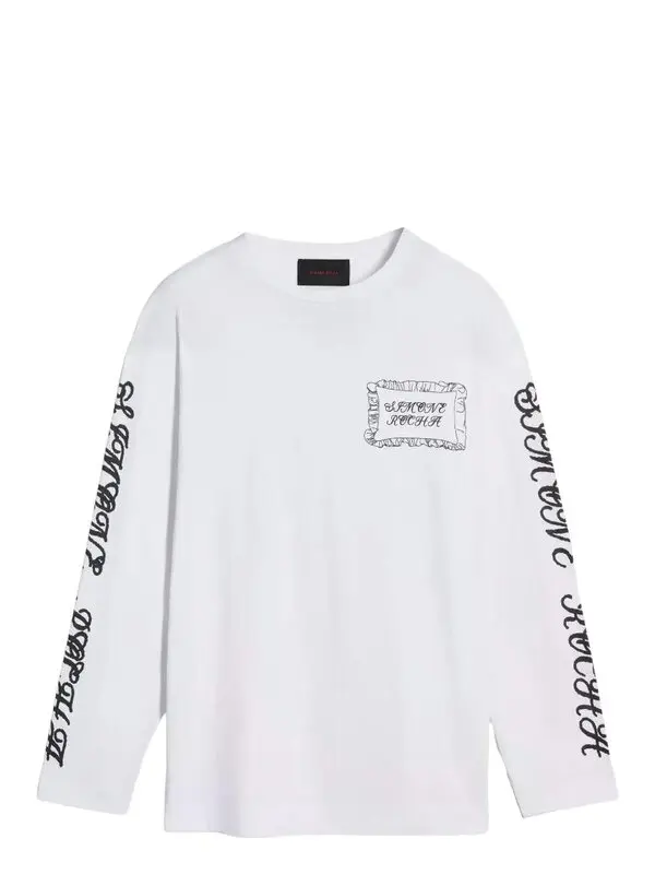 Simone Rocha Graphic-print T-shirt - White