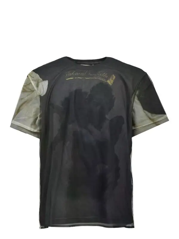 MASU Blurred Angel Short-sleeve T-shirt - Black