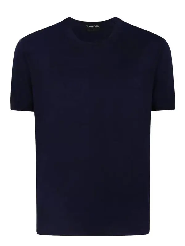 TOM FORD Short-sleeved T-shirt - Blue